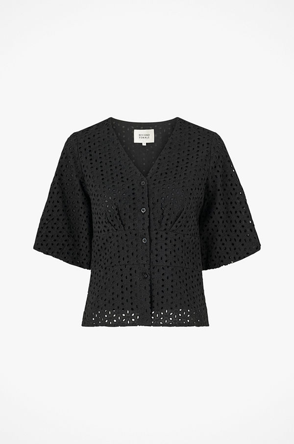 Second Female Blus Milly SS Blouse - Blusar online - Modegallerian
