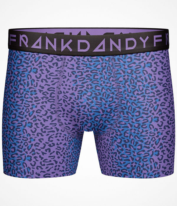 Frank Dandy Printed Boxer Lilac - Kalsonger online - Modegallerian